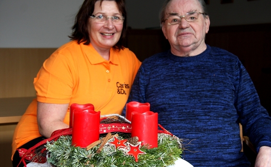 Weihnachts-Dienst im Caritas-Seniorenwohnhaus St. Bernhard