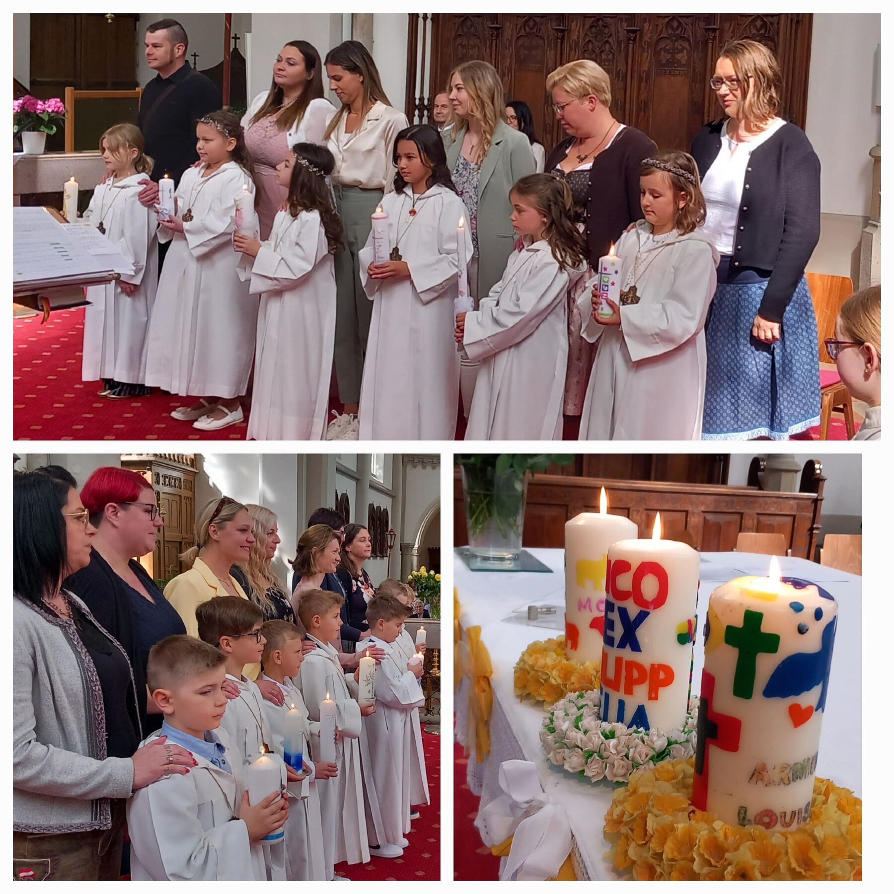 Erstkommunion in der Pfarre Mauerkirchen