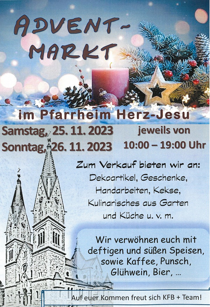 Unsere kfb freut sich auf viele Besucher