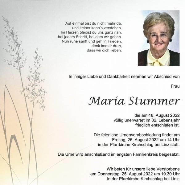 Maria Stummer