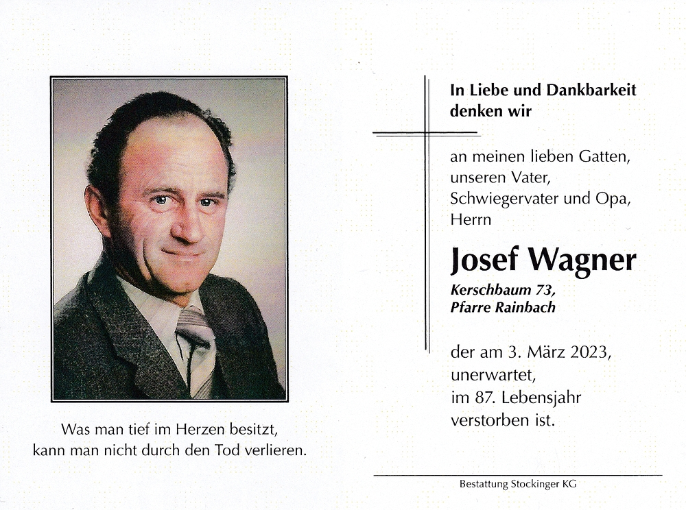 Josef Wagner