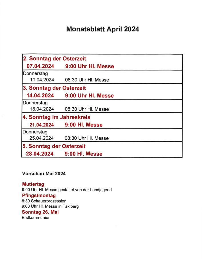 Pfarrgemeinde Steinhaus bei Wels - Diözese Linz