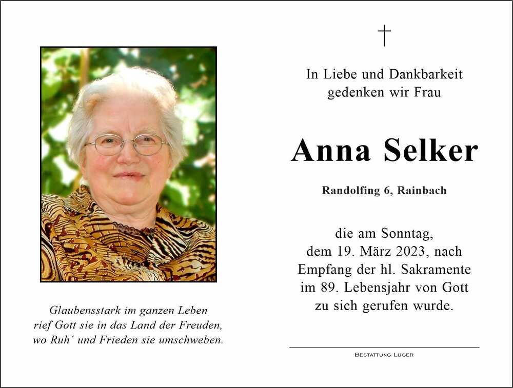 6. Anna Selker