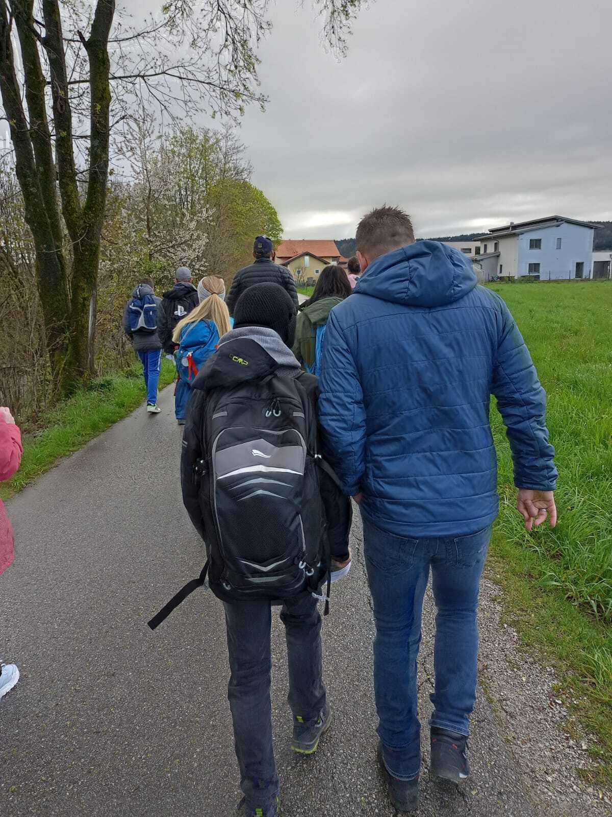 Firmlings-Paten-Wanderung