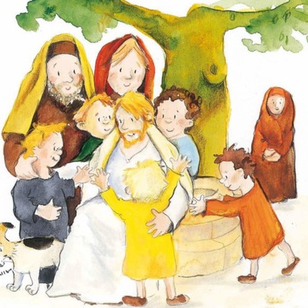 Jesus segnet die Kinder