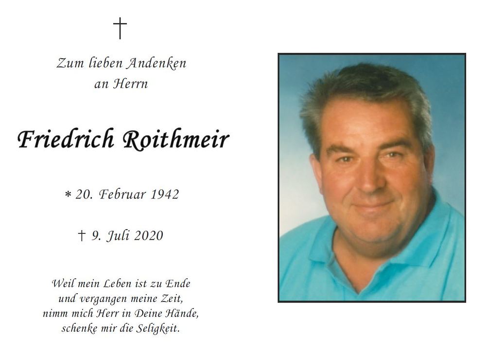 11. Friedrich Roithmeier