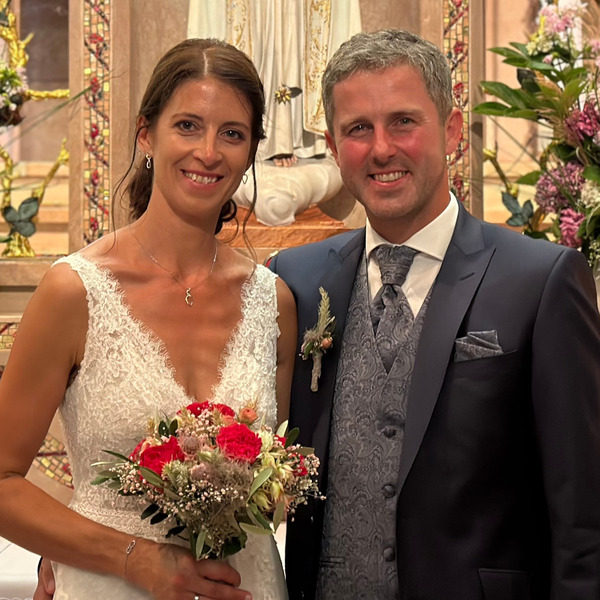 Silvia und Christian Goldberger haben geheiratet