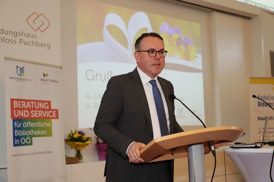 Bibliothekstagung im Bildungshaus Schloss Puchberg am 16. März 2024