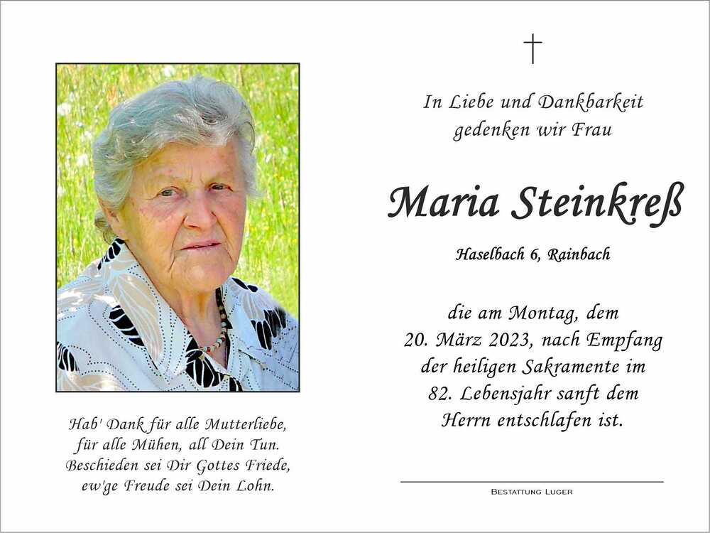 7. Maria Steinkreß