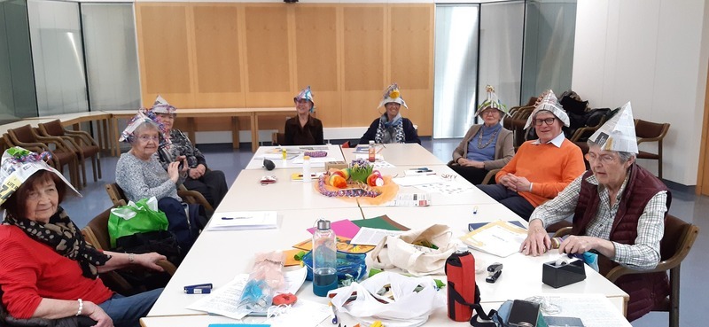 Fasching in der SelbA-Gruppe im Diözesanhaus