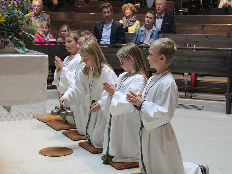 Neue Ministranten