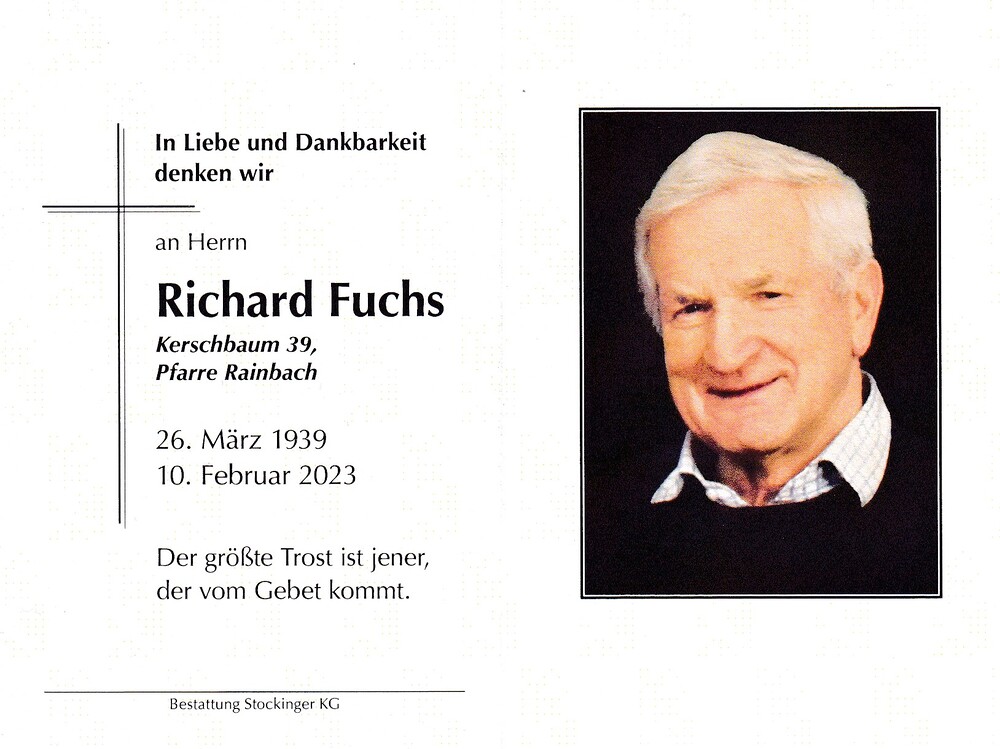 Diözese Linz - Richard Fuchs