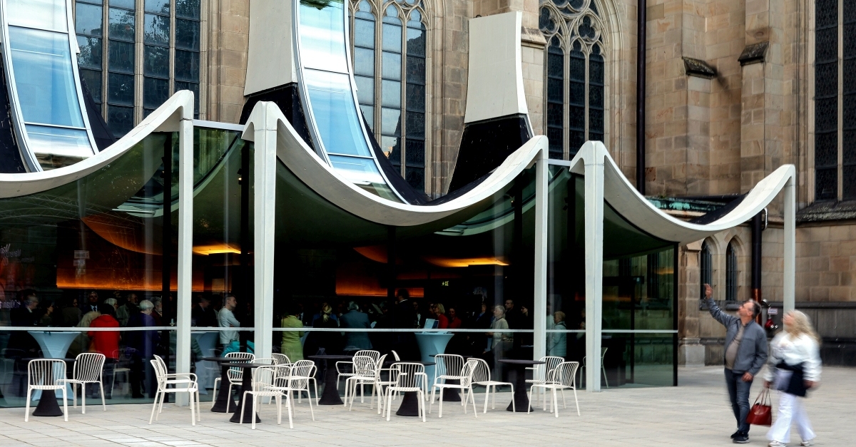 Das neue Domcenter des Mariendoms Linz