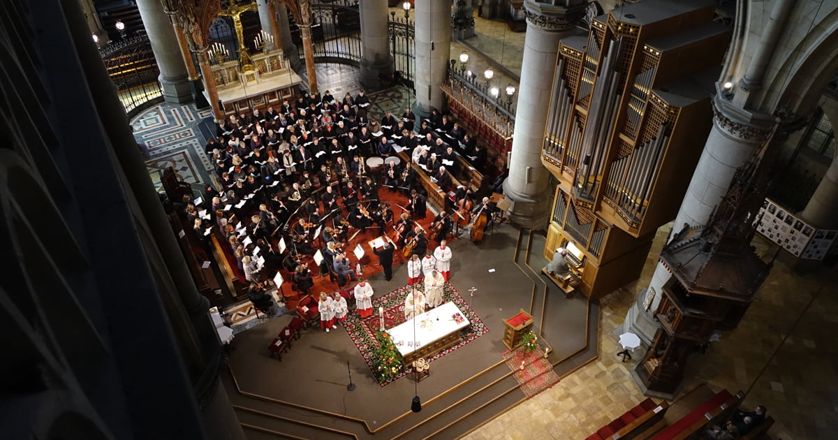 Im Bild: Bruckners d-Moll-Messe im Linzer Mariendom